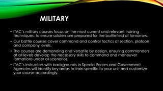 ITAC instruction & training programs | PPTX | Illegal Drugs, Tobacco ...