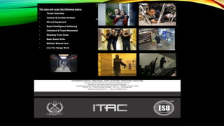 ITAC instruction & training programs | PPTX | Illegal Drugs, Tobacco ...