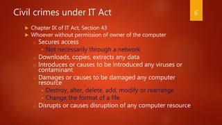 IT ACT 2000 | PPTX