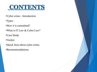 Cyber Crime(Hacking) - IT acts | PPTX | Crime & Harmful Acts to ...
