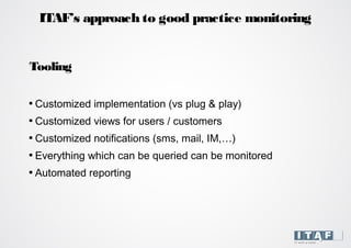 Icinga Camp Belgrade - ITAF Monitoring best practices & demo | PPT