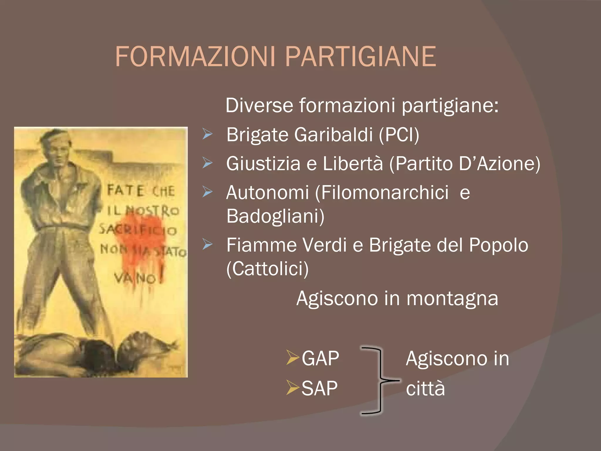1943 1945 La Resistenza | PPT