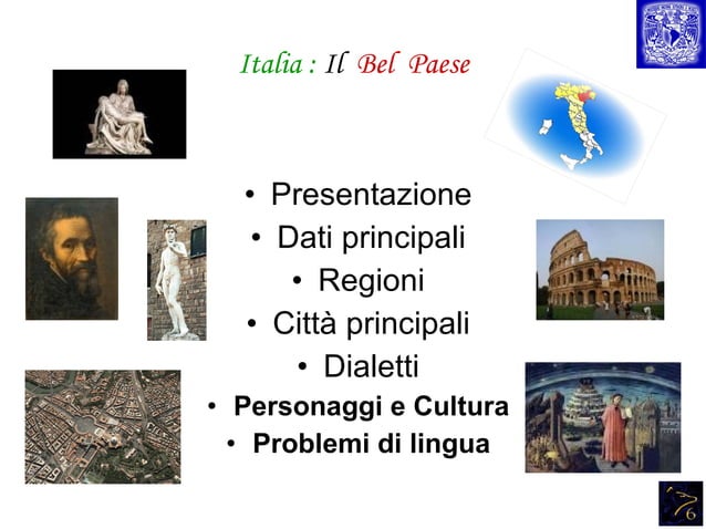 Italia Il Bel Paese 2008 | PPT