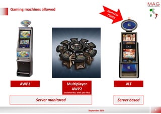 Italian gaming machines market regulation model and its effects (2010 ...