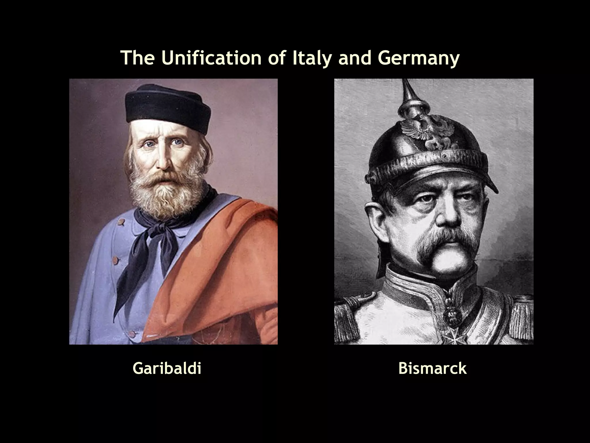 Italian and German Unification | PPT