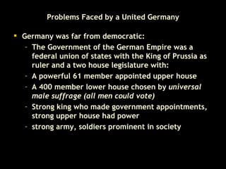 Italian and German Unification | PPT