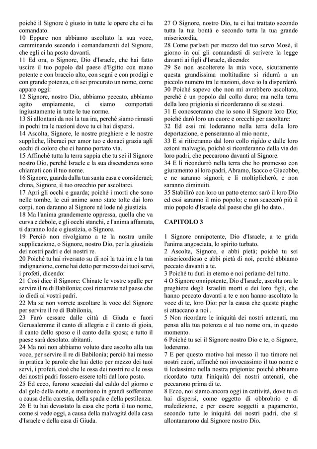 Italian - Book of Baruch.pdf | Judaism | Religion & Spirituality