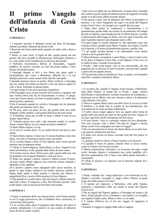 Italian - The First Gospel of the Infancy of Jesus Christ.pdf
