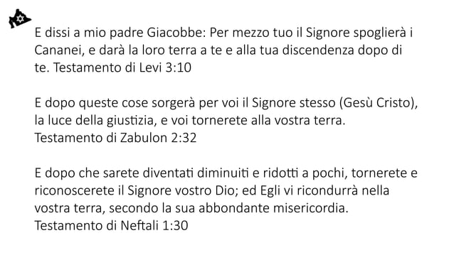 Italian - The Greater Israel (Il Grande Israele) - Promise Keeper ...