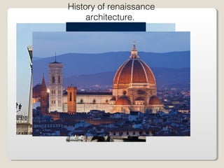 Italian Architecture in the Renaissance | PPT