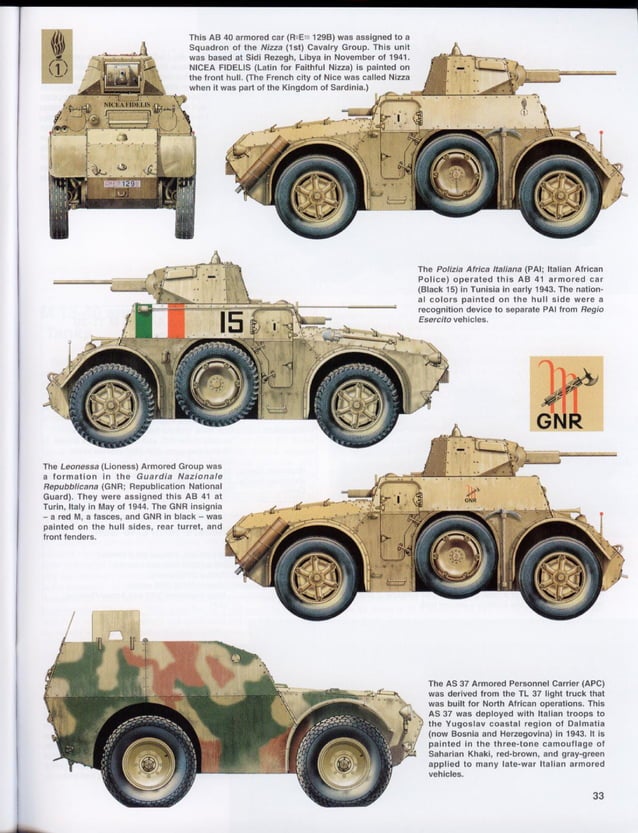 Italian armored vehicles of wwii | PDF