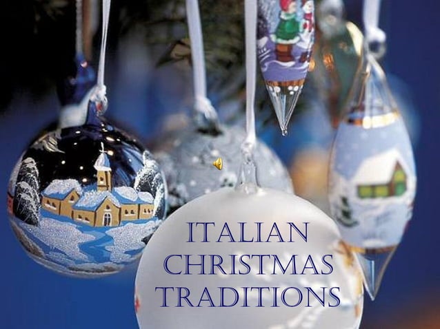 Italian christmas tradition | PPT