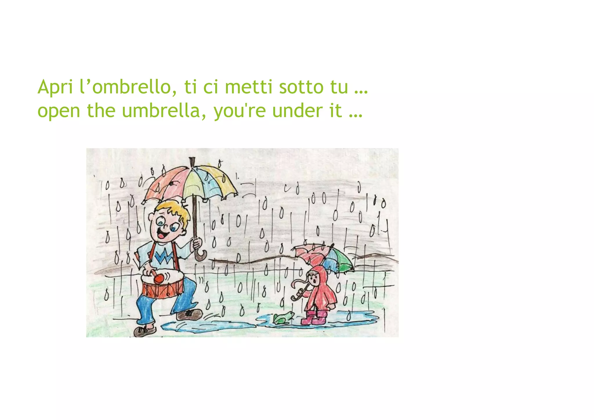 Italian counting out rhymes | PPT