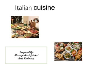Italian cuisine | PPTX