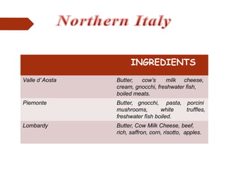 Italian cuisine | PPTX