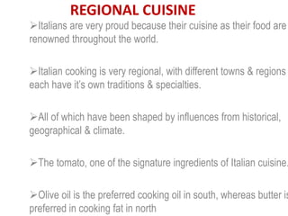Italian cuisine | PPTX