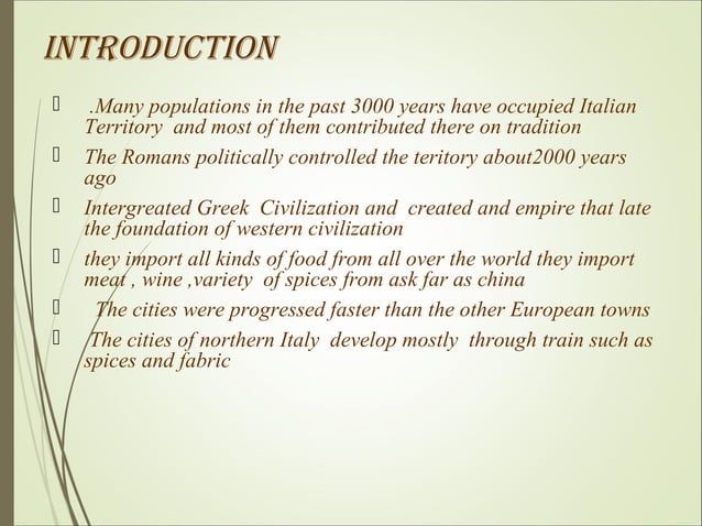 Italian cuisine | PPT