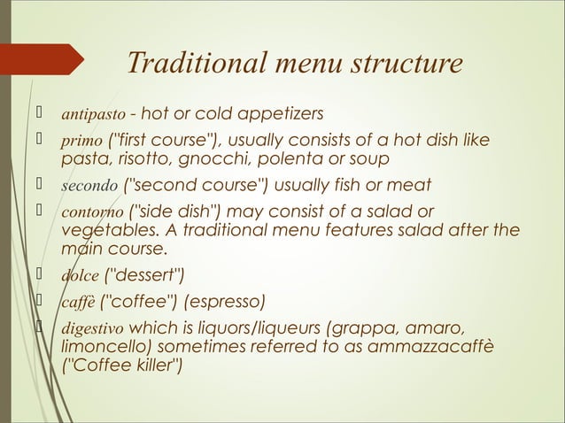 Italian cuisine | PPT