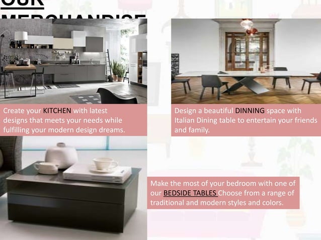 Italian Design Furniture | PPTX | Interior Decorating | Home & Garden