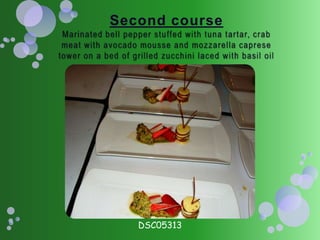 Italian Dinner Set Menu | PPTX