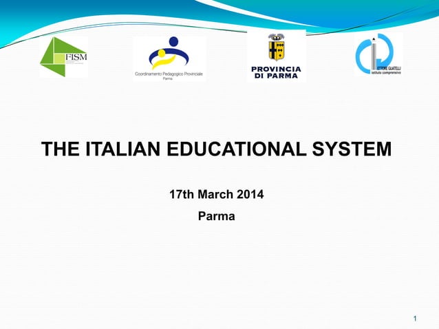 Italian pre-school educational system | PPT