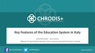 Key Features of the Education System in Italy | PPT