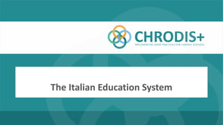 Key Features of the Education System in Italy | PPT
