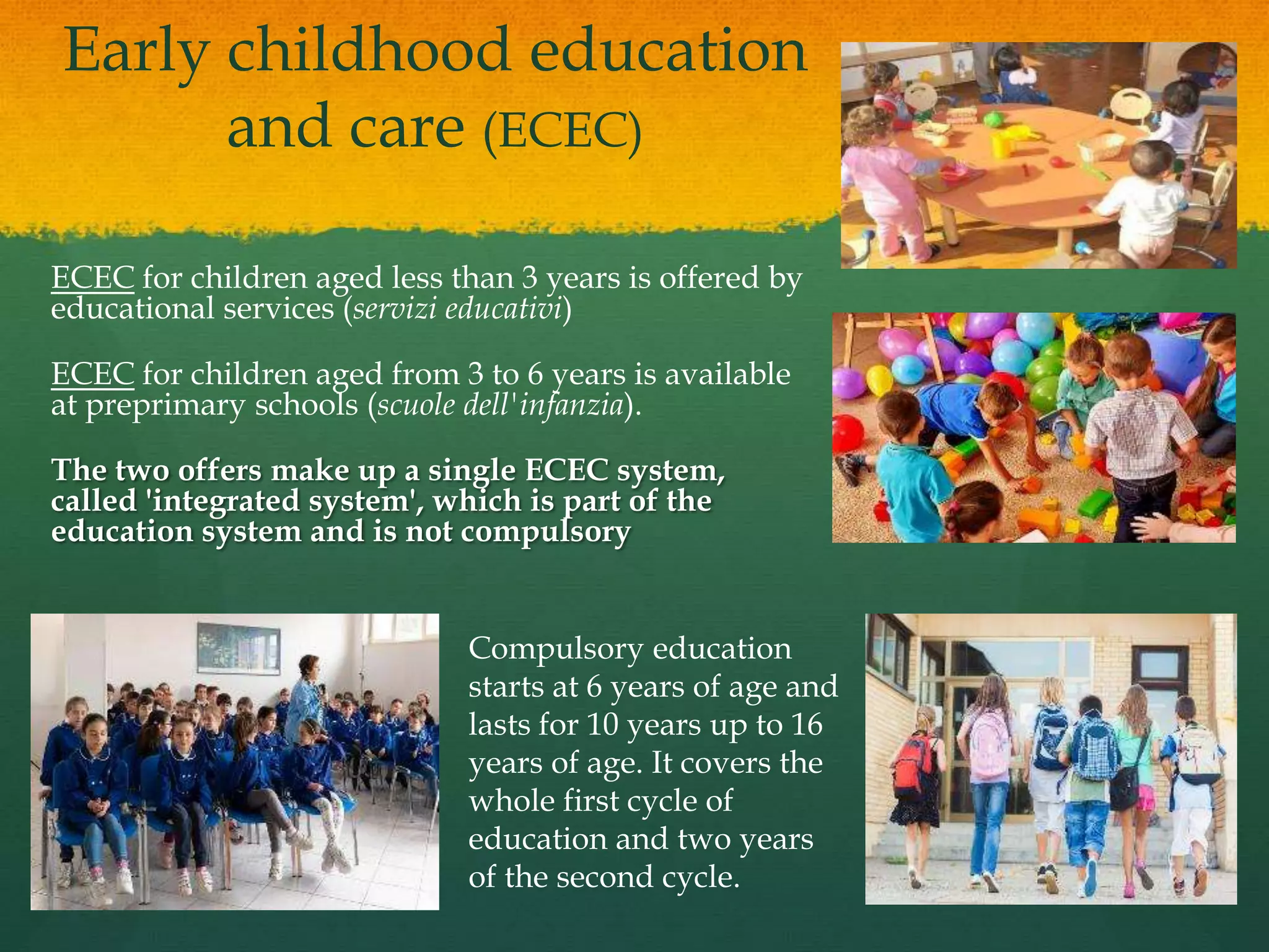 Italian education system | PPTX