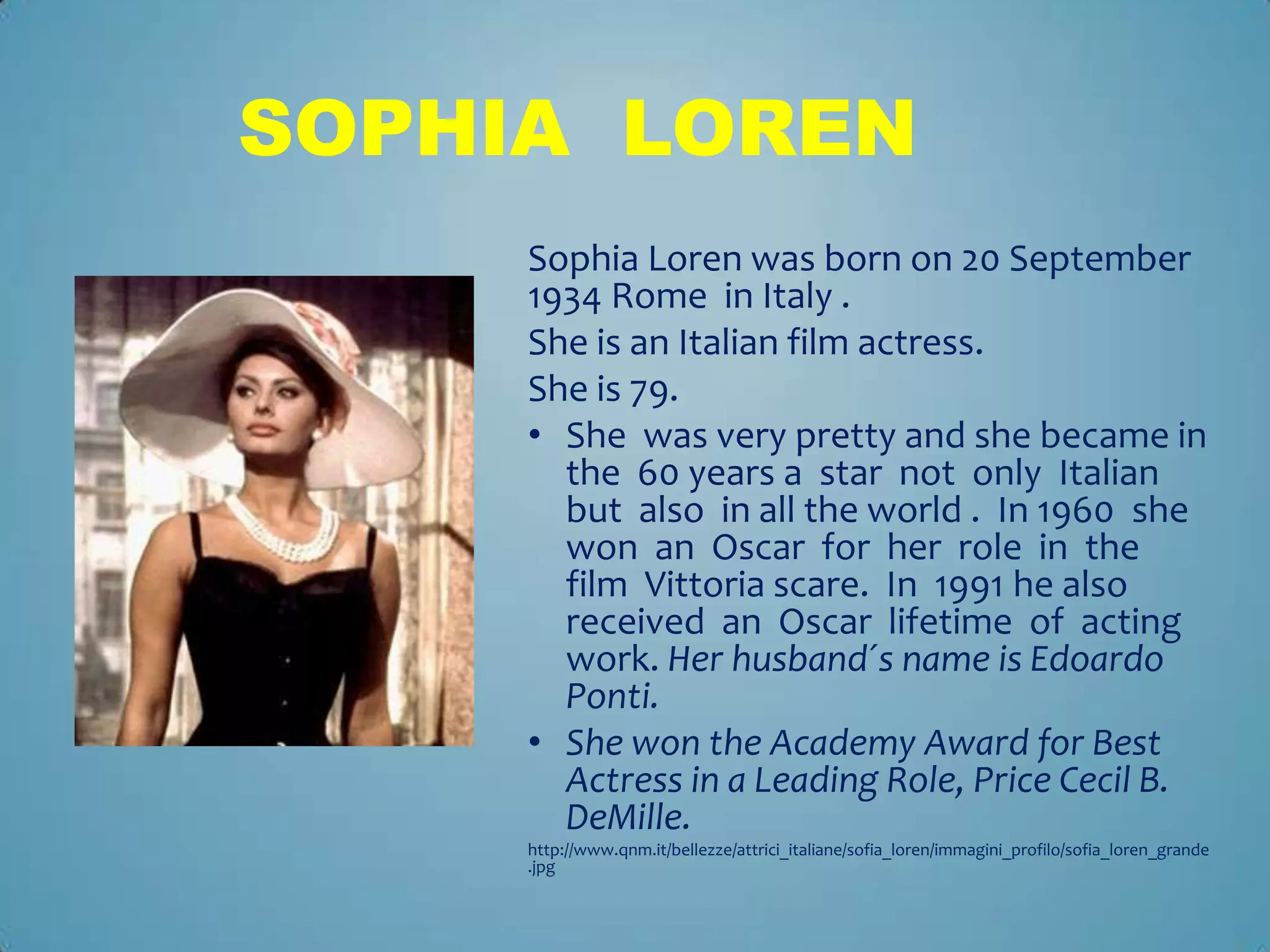 Italian famous people | PPTX