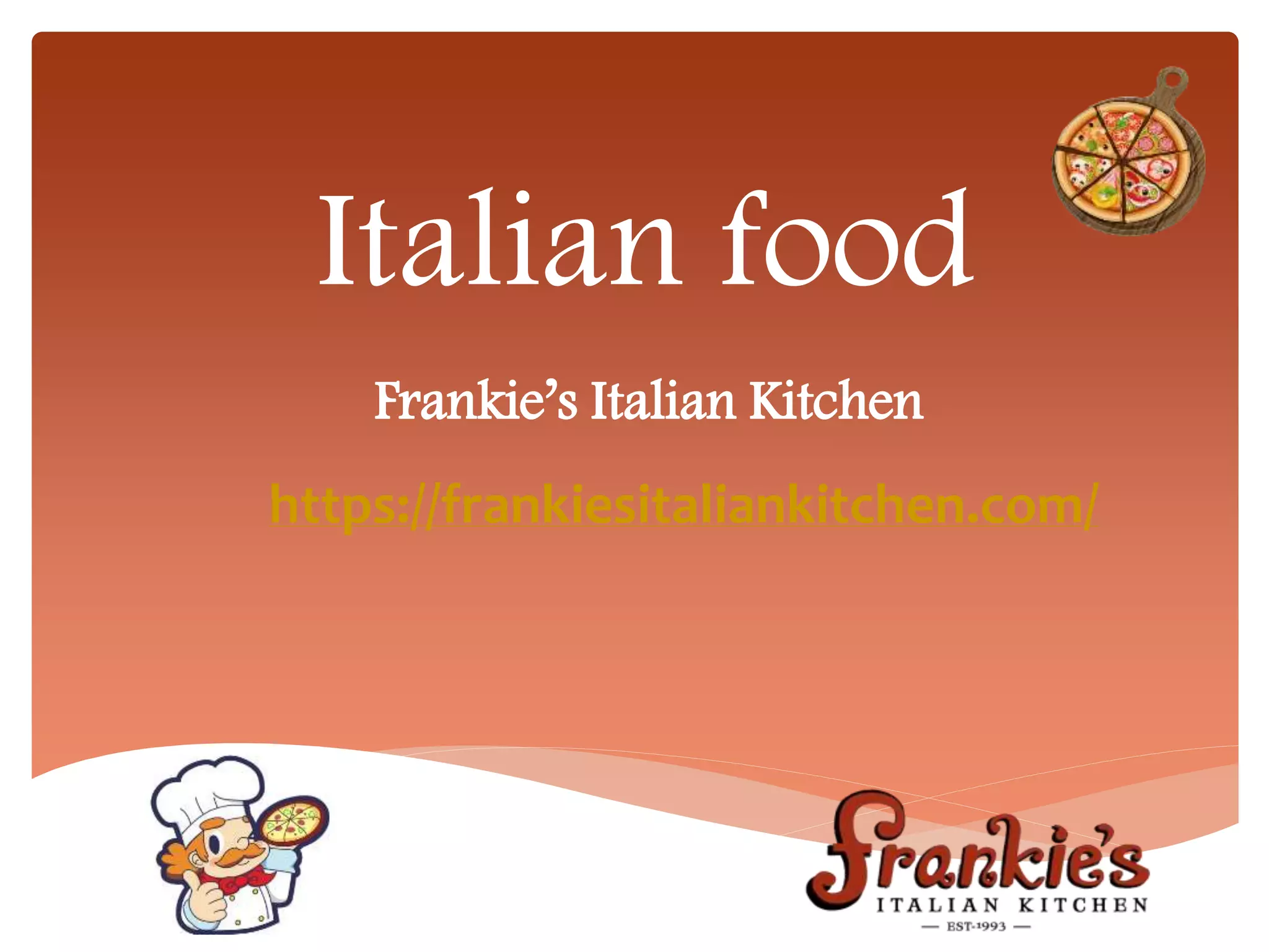 Italian food | PPTX