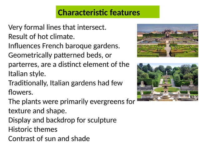 Types of gardens-Italian Garden ppt.pptx | Landscaping | Home & Garden