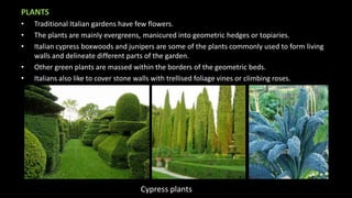 Italian gardens and villa lante | PPTX