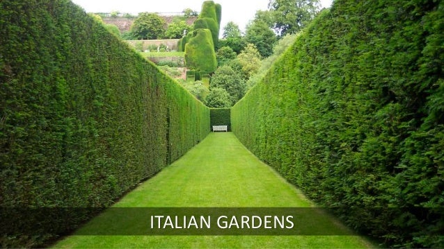 Old Italian Villa Gardens