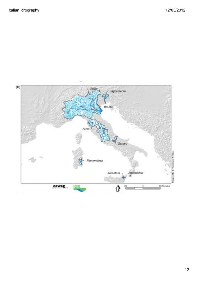 Italian hydrography