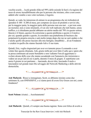 Italian interview transcript | PDF