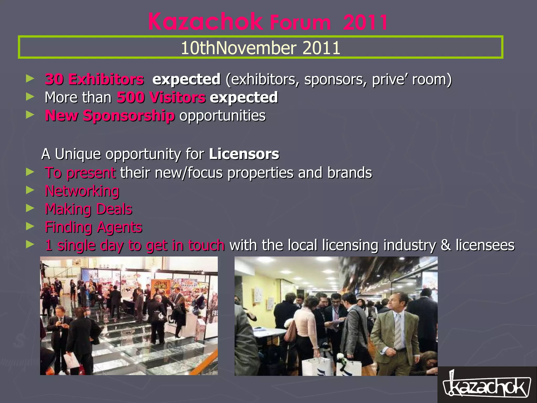 Italian Kazachok Forum 2011 | PPT