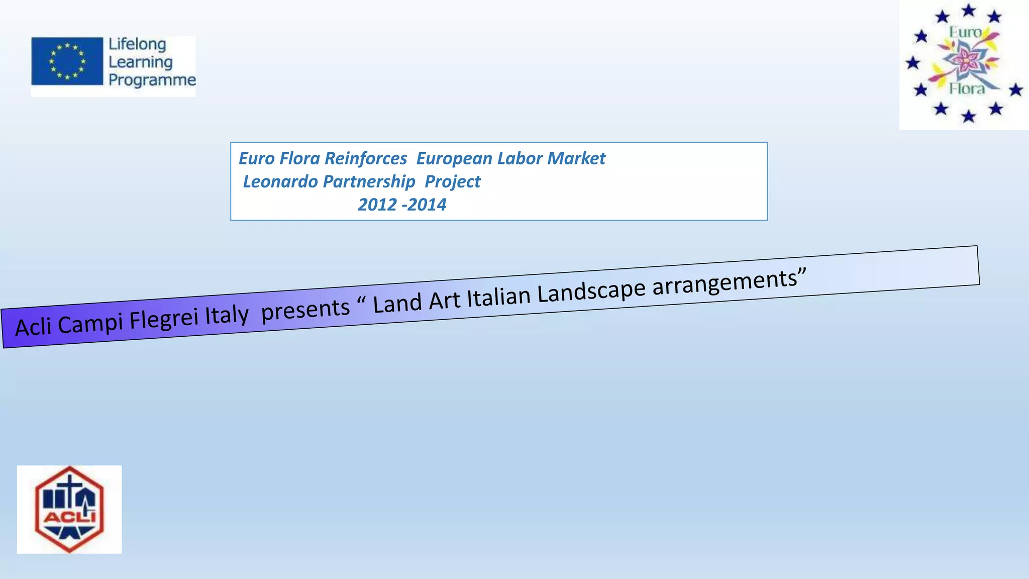 Italian landscape arrangement the "Ninfa Gardens/" leonardo project ...