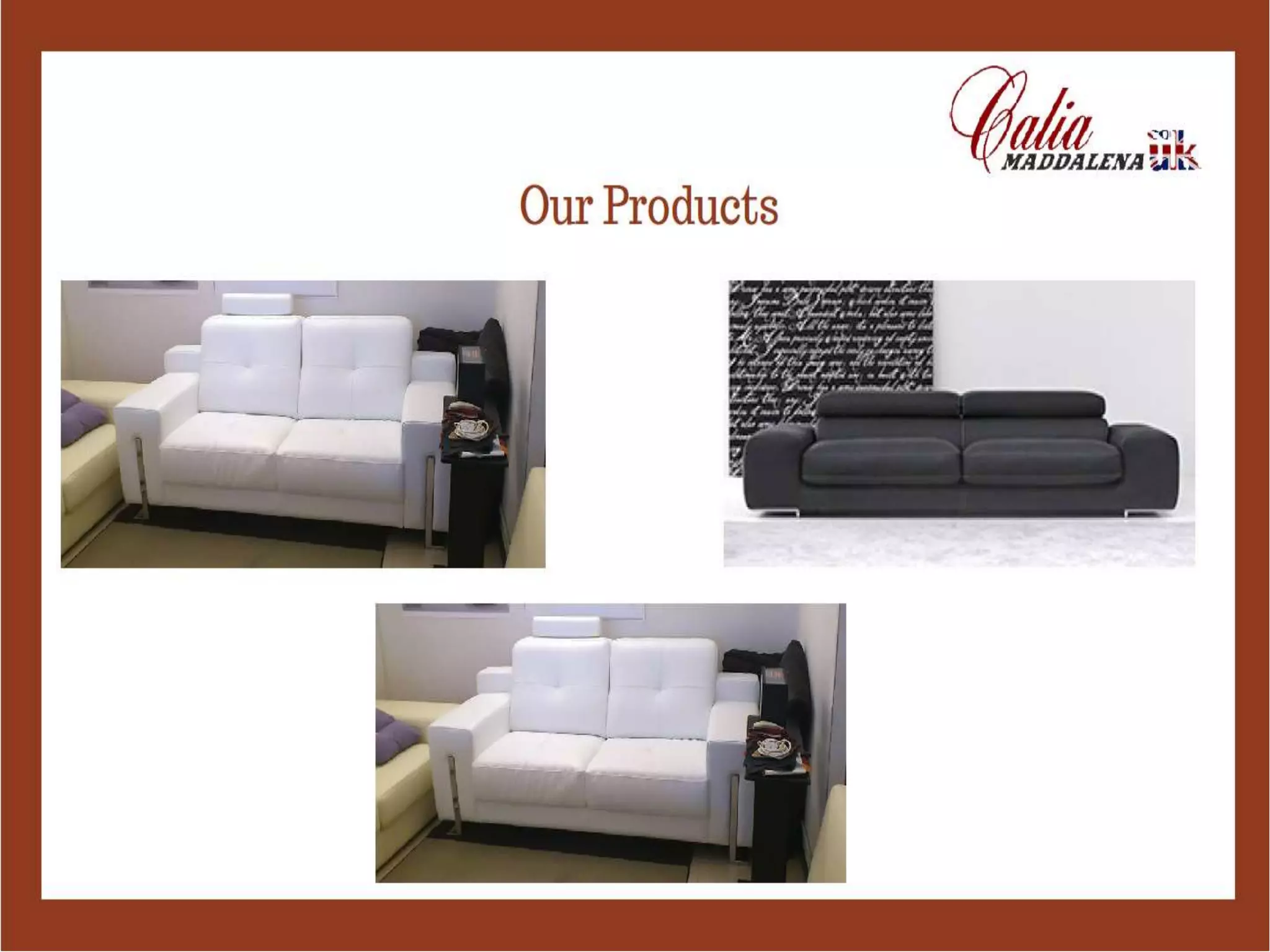 Italian leather sofas | PPTX