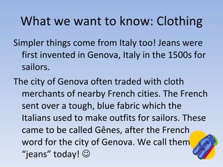 Italian lesson 3 | PPT