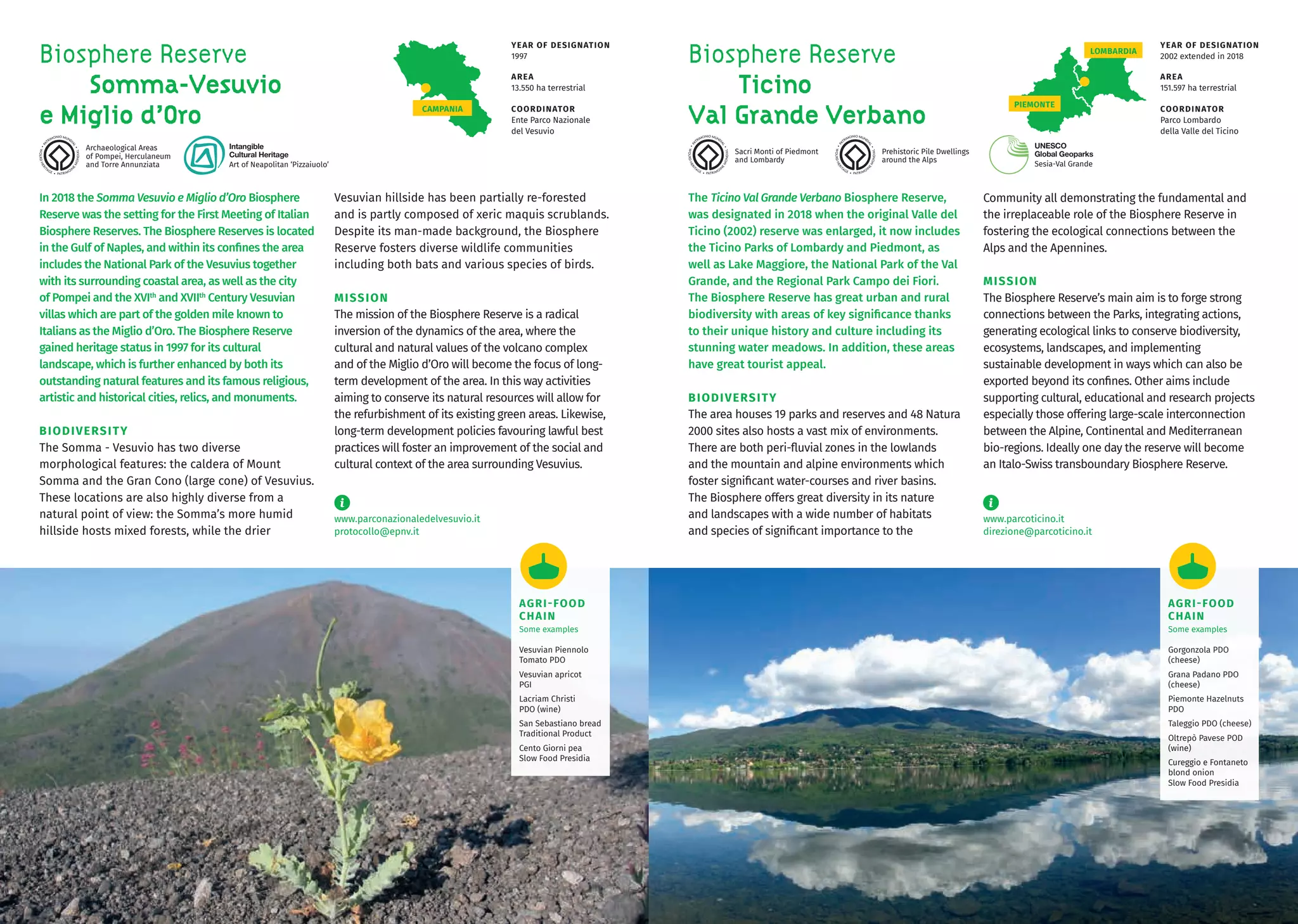 Italian MAB UNESCO Biosphere Reserves | Luglio 2019 | PDF