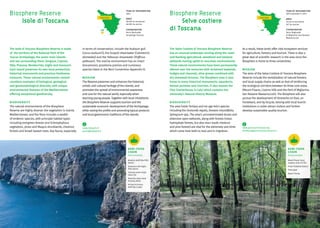 Italian MAB UNESCO Biosphere Reserves | Luglio 2019 | PDF
