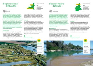 Italian MAB UNESCO Biosphere Reserves | Luglio 2019 | PDF