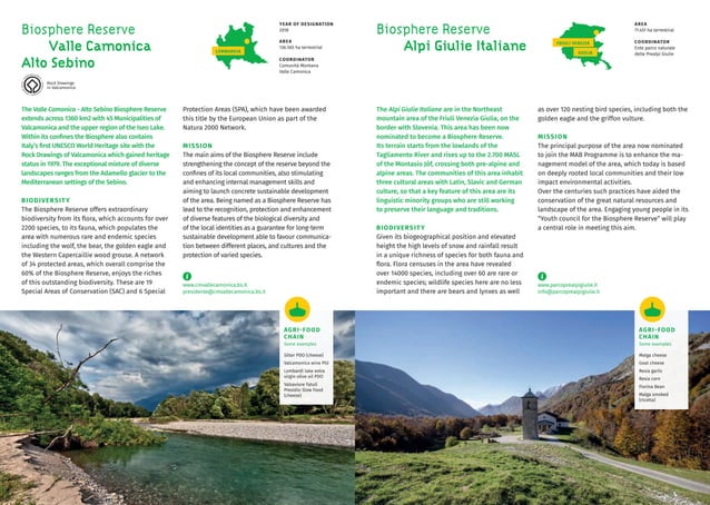Italian MAB UNESCO Biosphere Reserves | Luglio 2019 | PDF