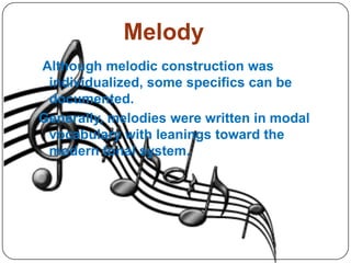 Italian Madrigal | PPTX