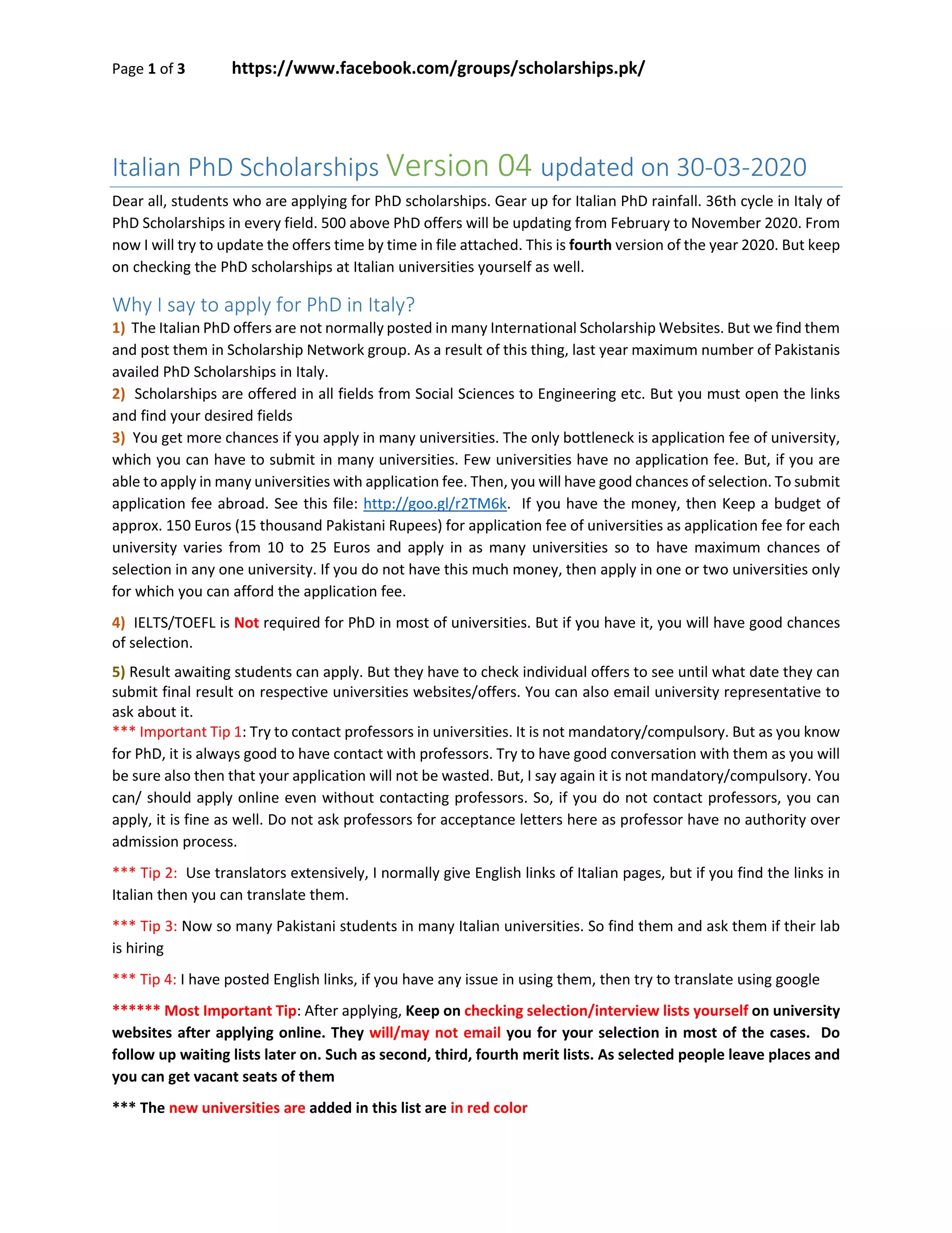 Italian ph d_2020_version_04_modified | PDF