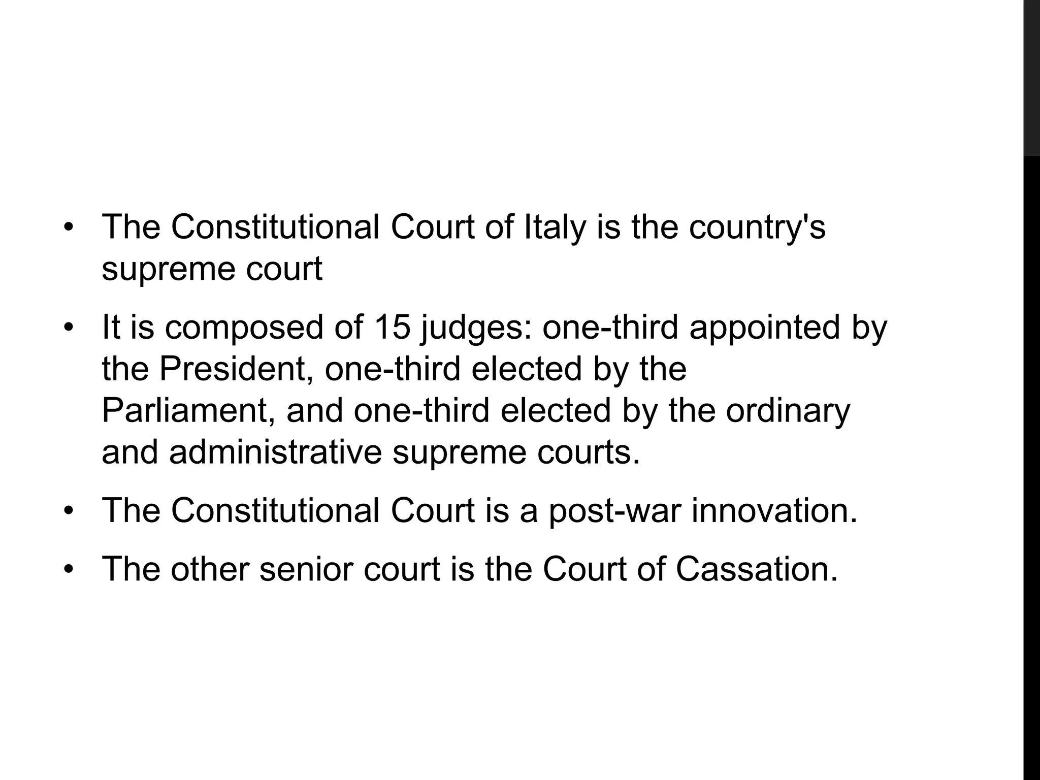 Italian political system | PPT