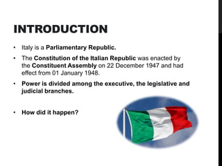 Italian political system | PPT