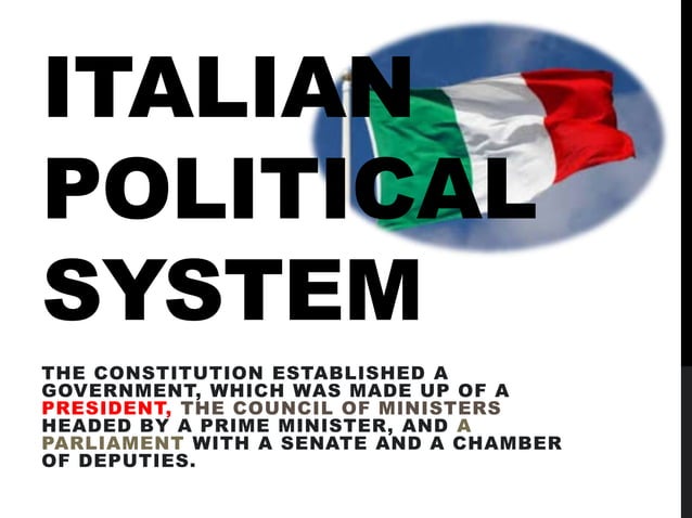 Italian political system | PPT