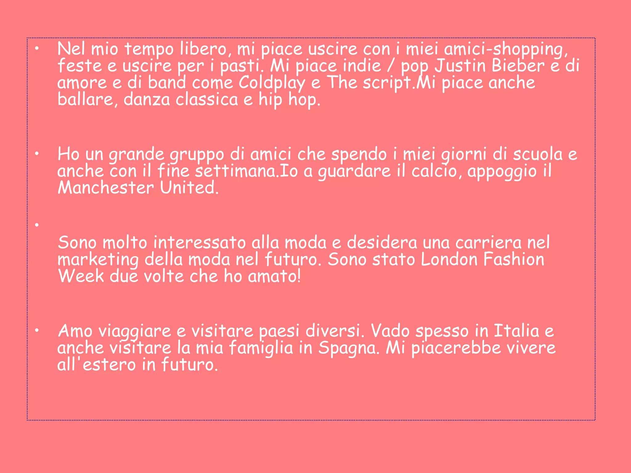 Italian presentation | PPT