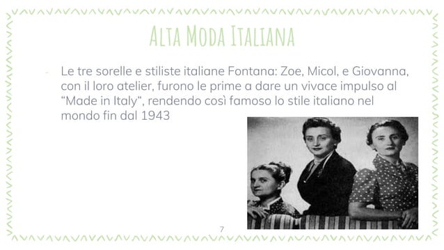 La Moda in Italia | PPTX | High Fashion | Style & Fashion